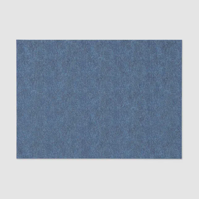 Dark Blue Denim Texture Tissue Paper | Zazzle