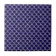 Dark Blue Dragon Scales Tile | Zazzle