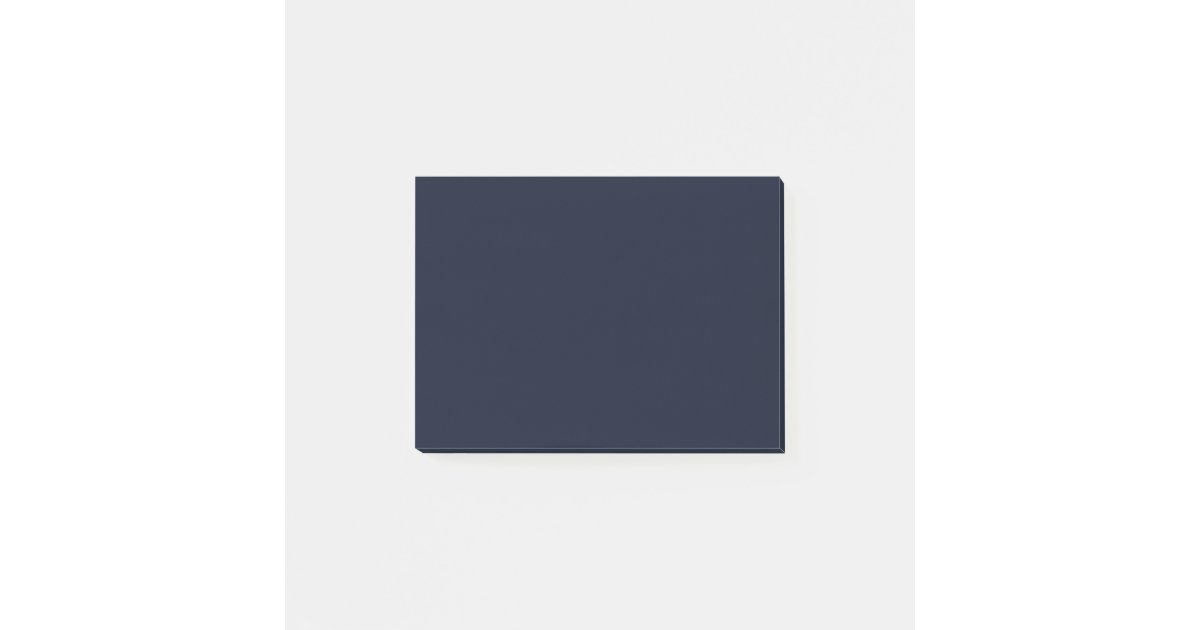dark blue post-it notes | Zazzle