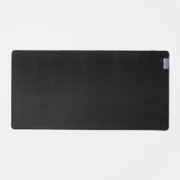 Dark Blue Purple Glitter Sparkle Stylish Monogram Desk Mat | Zazzle