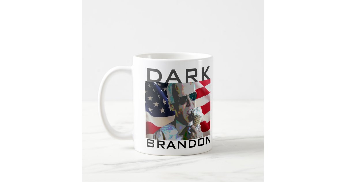 Dark Brandon Eating Ice Cream Coffee Mug | Zazzle