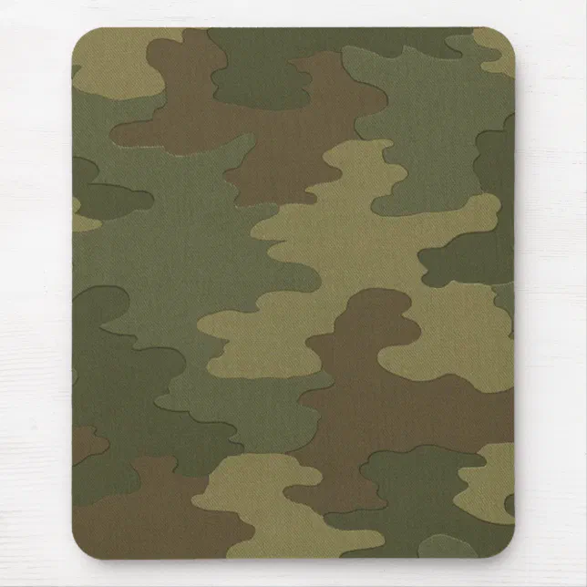 Dark Camouflage Mouse Pad | Zazzle