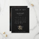 Dark Faded Photo Gold Ampersand & Calendar Wedding Save The Date | Zazzle