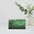 Dark Forest Business Card, Forest Green Business Card | Zazzle