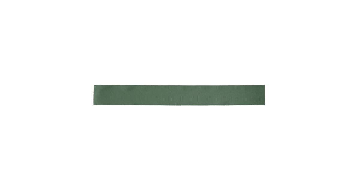 Dark Green Satin Ribbon | Zazzle