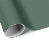 Dark Green Wrapping Paper | Zazzle