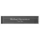 Dark Grey Unique Elegant Modern Minimalist Desk Name Plate | Zazzle