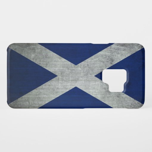 Dark Grunge Scotland Flag Case-Mate Samsung Galaxy Case | Zazzle