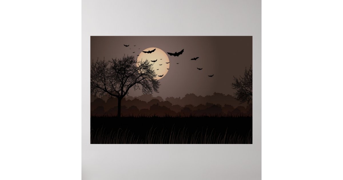Dark Night Poster | Zazzle
