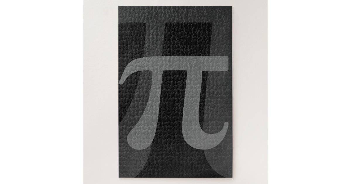 Dark Pi Jigsaw Puzzle | Zazzle