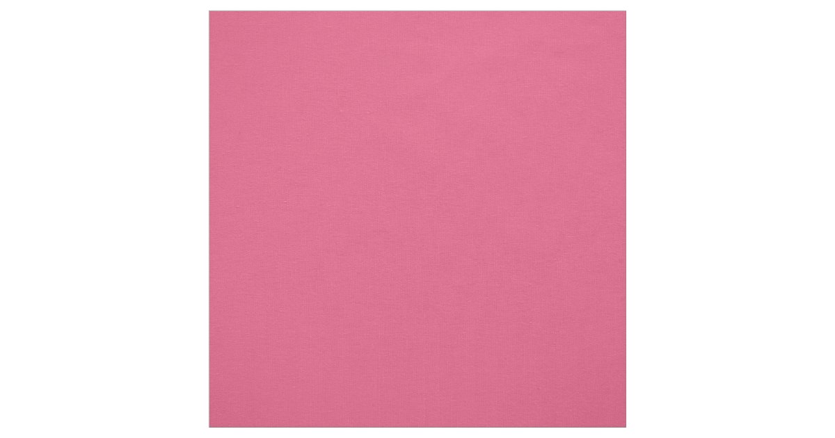 Dark Pink Solid Color Fabric | Zazzle
