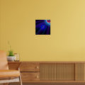 Dark Planet in Space Planets Digital Art Poster | Zazzle