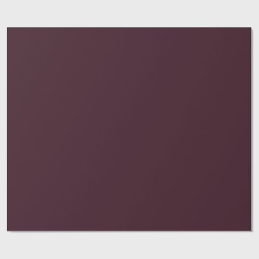 Dark Plum Velvet Wrapping Paper | Zazzle