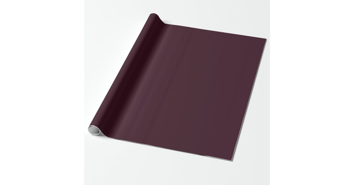 Dark Plum Velvet Wrapping Paper | Zazzle