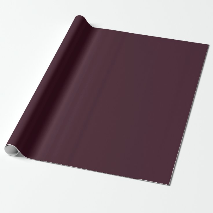 Dark Plum Velvet Wrapping Paper | Zazzle