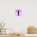 Dark Police Girl Poster | Zazzle