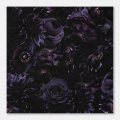 Dark Purple Moody Gothic Peonies Florals Night Wallpaper | Zazzle