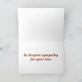 Dark River Glade Pagan Sympathy Card | Zazzle