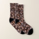 Dark Roasted Columbian Coffee Beans Socks | Zazzle