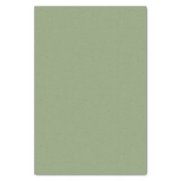 Dark Sage Green Solid Simple Tissue Paper | Zazzle