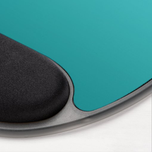 “Dark Teal Ombre” Gel Mouse Pad | Zazzle