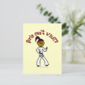 Dark Womens Karate Postcard | Zazzle