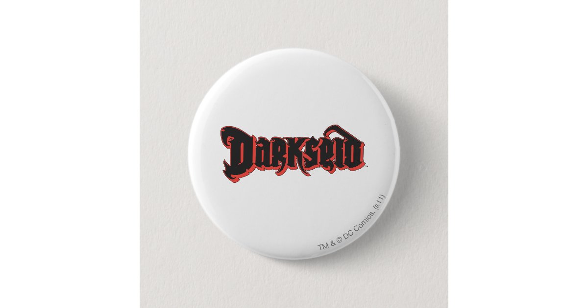 Darkseid Logo Pinback Button | Zazzle