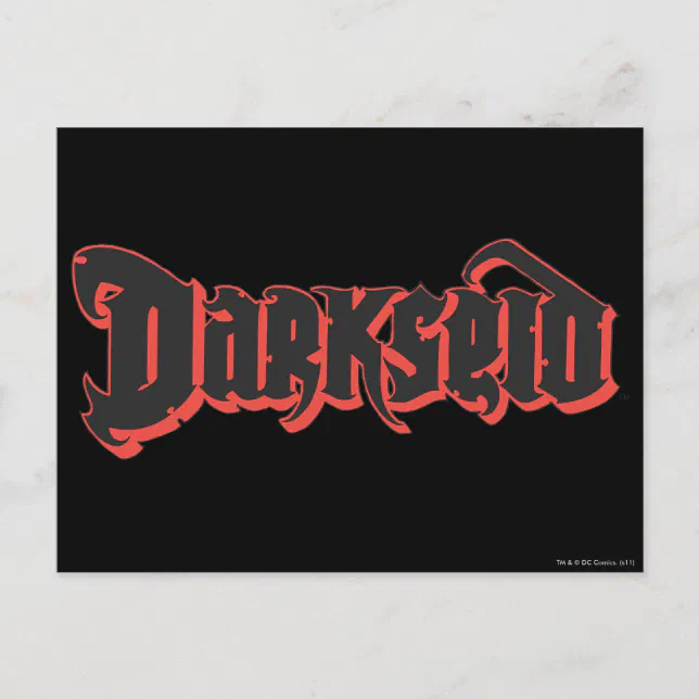 Darkseid Logo Postcard | Zazzle