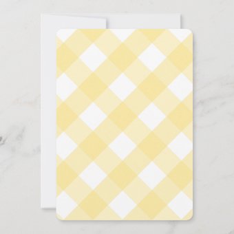 Darling Gender Neutral Spring Yellow Baby Shower Invitation | Zazzle