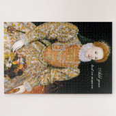 "Darnley Portrait" Queen Elizabeth 1 England 1575, Jigsaw Puzzle | Zazzle