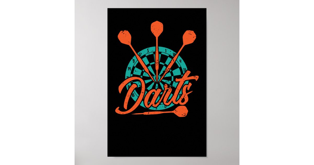 Dart "Darts" Poster | Zazzle