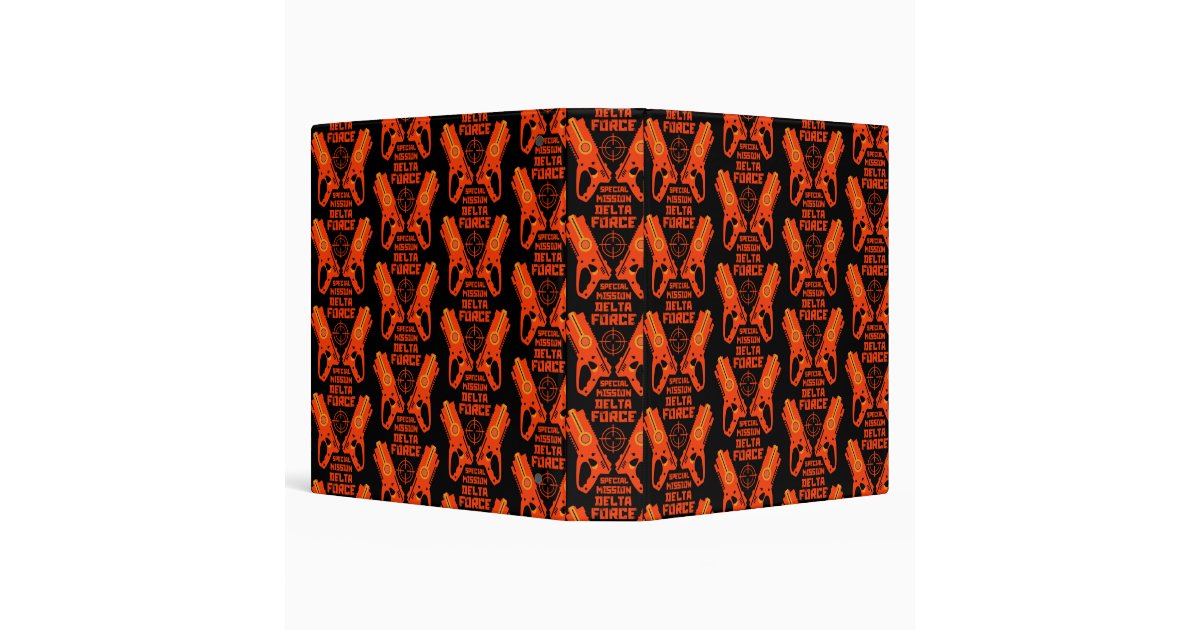 Dart Gun Battle 3 Ring Binder | Zazzle