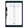 Custom Personalized Dry Erase Board Blank Template | Zazzle
