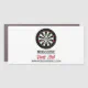 Dartboard Logo Design, Darts Club Car Magnet | Zazzle