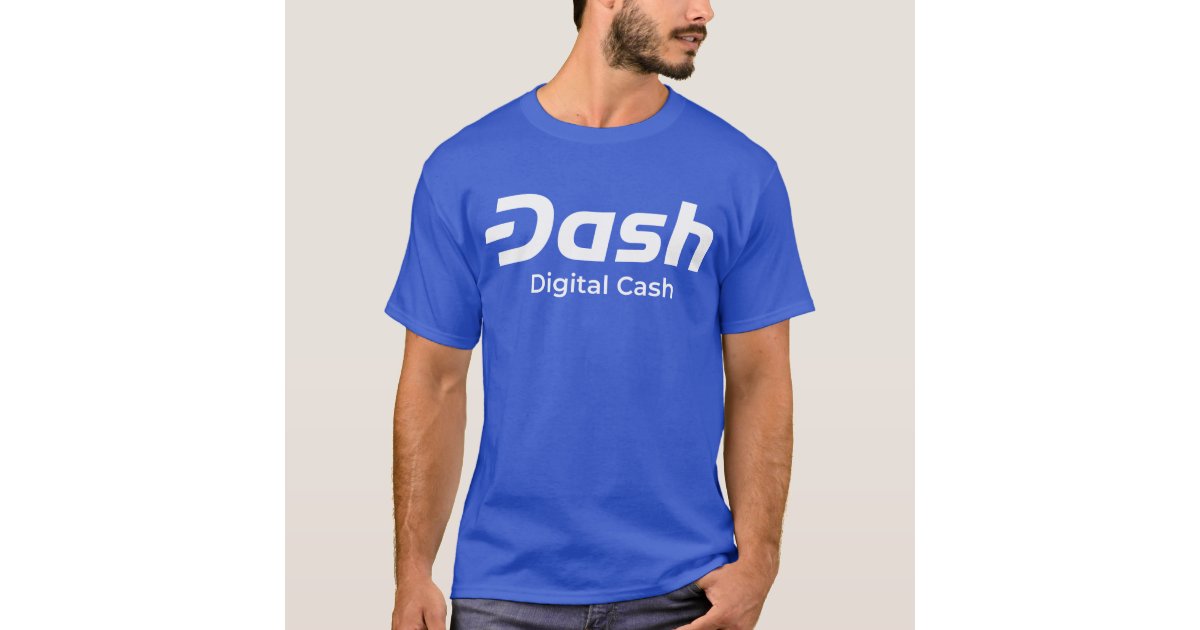 Dash Digital Cash New Logo T-Shirt | Zazzle