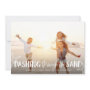 Dashing Through the Sand | Holiday Photo Card | Zazzle
