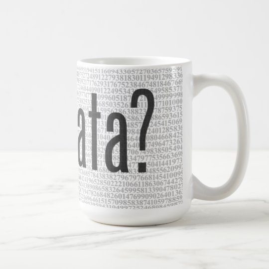 Data Mug | Zazzle.com