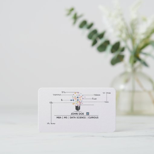 Data Science Business Card | Zazzle