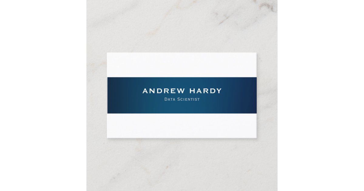 Data Scientist Business Card | Zazzle