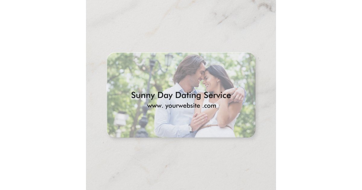 Dating Service Business Card | Zazzle