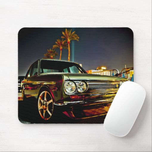 Datsun Bluebird SSS 510 coupe Mouse Pad | Zazzle