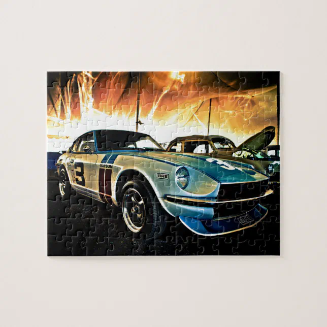 Datsun Z Race car Jigsaw Puzzle | Zazzle