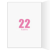Daughter Photo Collage Number 22 Big 22nd Birthday Card | Zazzle