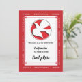 Daughter's Confirmation Red with Dove Invitation | Zazzle