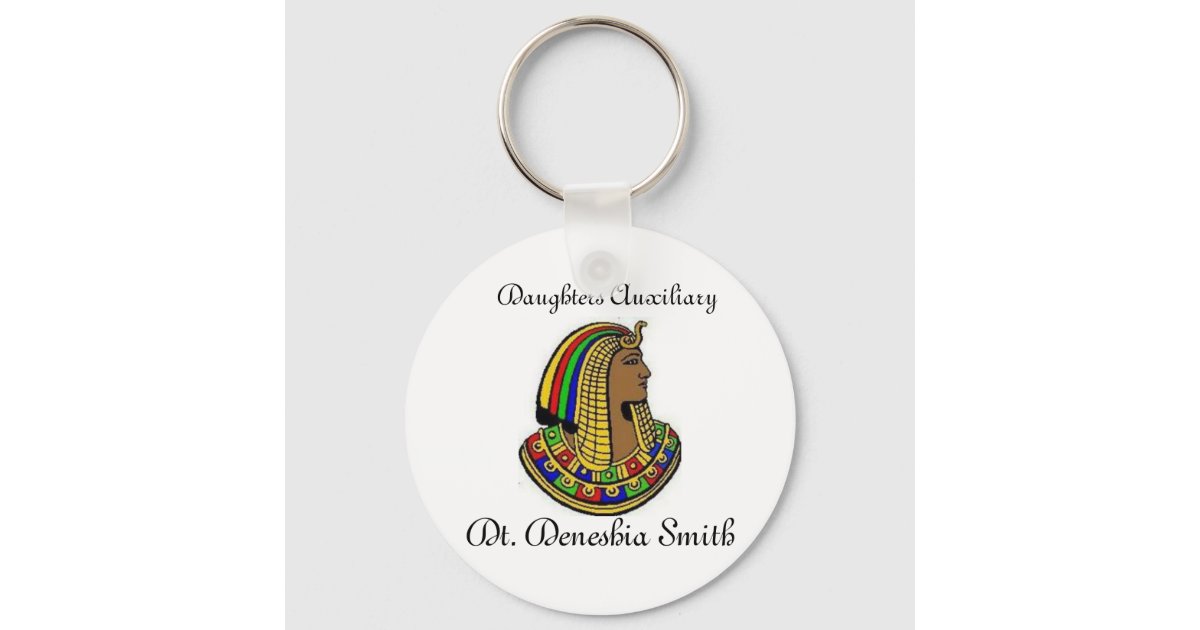 Daughters of Isis Keychain - Customized | Zazzle