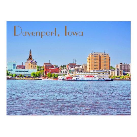 Davenport, Iowa, U.S.A. Postcard | Zazzle.com