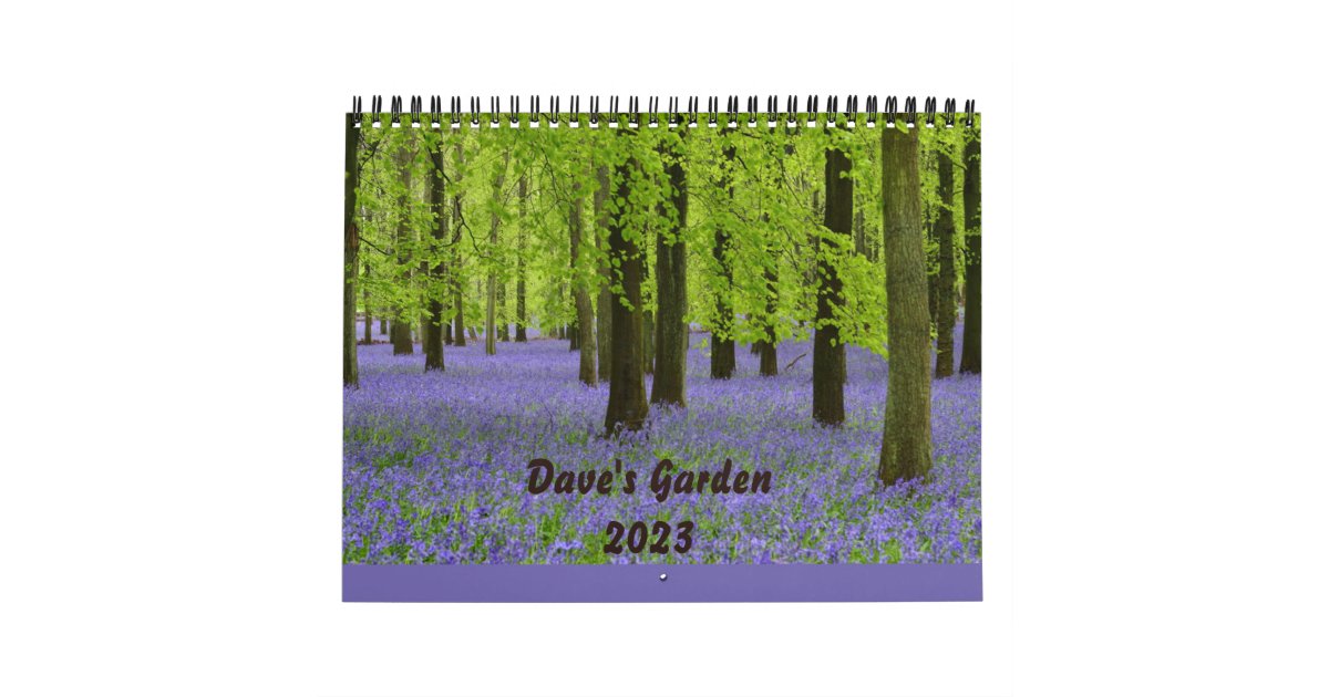 Dave's Garden 2023 Calendar | Zazzle