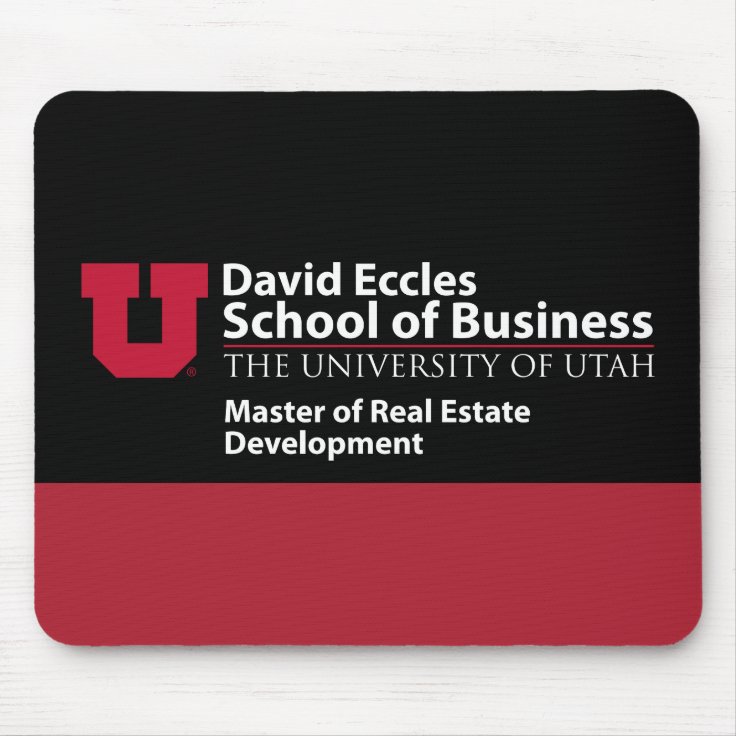 David Eccles - Master of Real Estate Development Mouse Pad | Zazzle