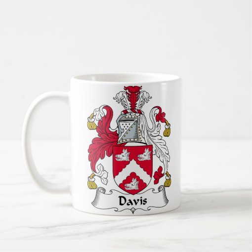 Davis Family Crest Coffee Mug | Zazzle