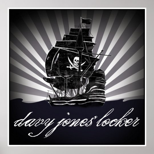 davy jones locker poster | Zazzle.com